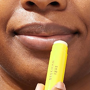 Beekman 1802 Lip Balm, Honey & Orange Blossom - Scented - 0.15 oz - With Goat Milk, Vitamin E & Beeswax for Dry, Cracked Lips - Good for Sensitive Skin - Cruelty Free - Packaging May Vary