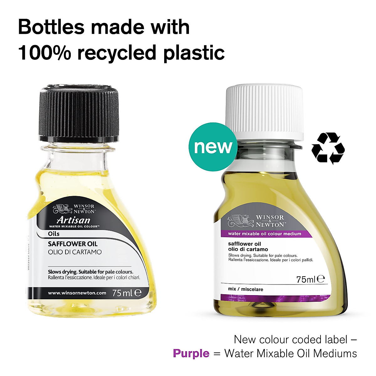 Winsor & Newton Artisan Water Mixable Painting Medium, 75ml