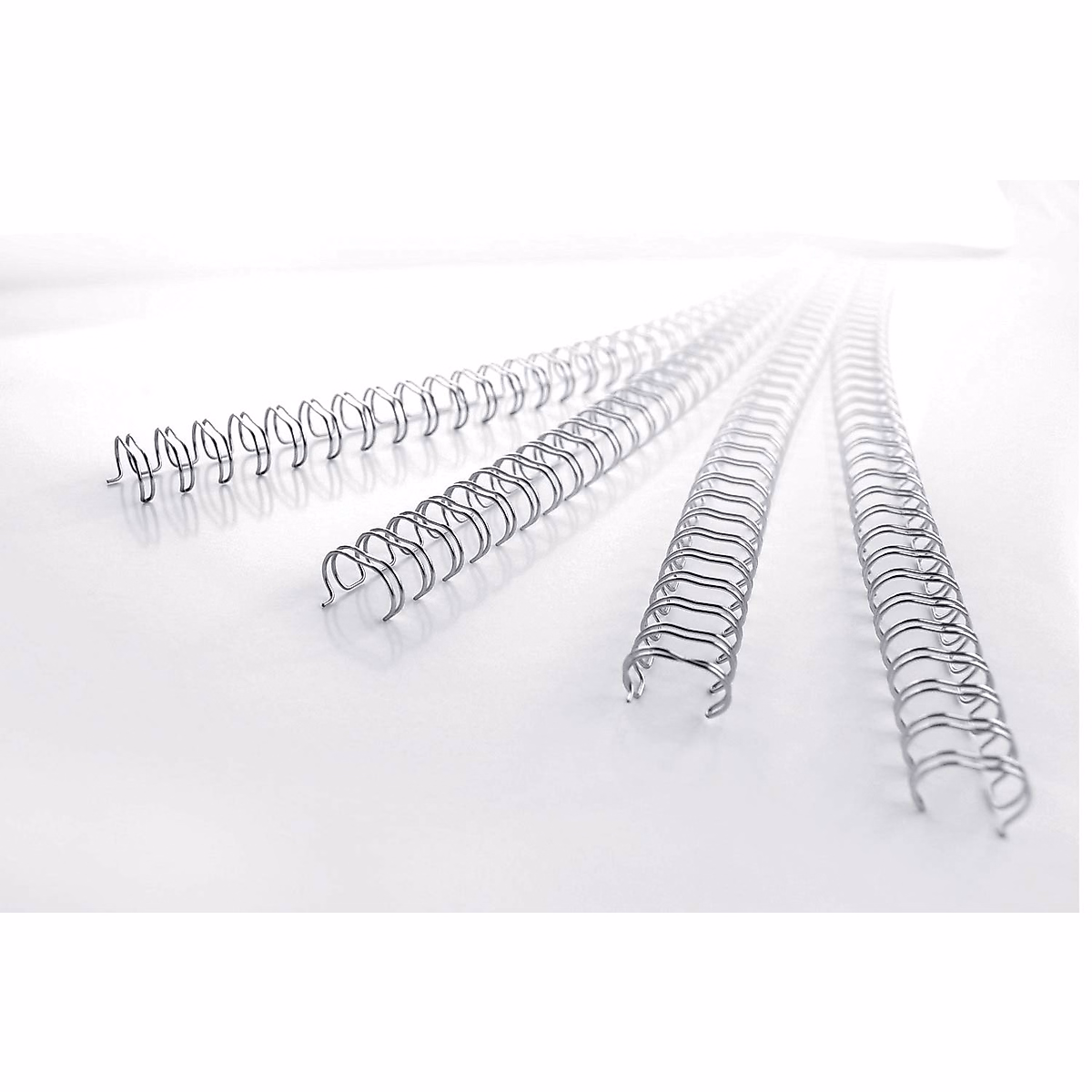 GBC WireBind Binding Wires, 12.5 mm, 115 Sheet Capacity, A4, White, Pack of 100, RG810870