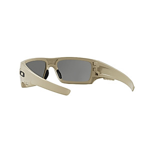 Oakley Men's OO9253 Det Cord Rectangular Sunglasses, Desert Tan, 61 mm