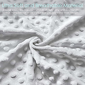 YENING Baby Diaper Changing Pad for Dresser Top with Cover Waterproof Lining Foam Contoured Changing Table Pads Topper 31" x 16" Grey