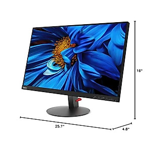 Lenovo ThinkVision S24e 23.8-Inch Full HD WLED Backlit LCD Monitor 1920 x 1080 - 16.7 Million Colors - FreeSync - HDMI - VGA - Raven Black