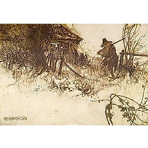 Rip Van Winkle 1905 My dog forgotten me Poster Print by A Rackham (18 x 24)