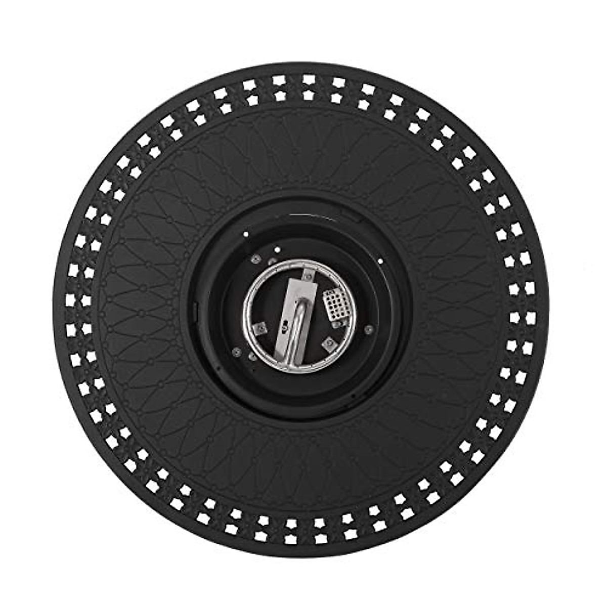 Christopher Knight Home Richie Outdoor Round Aluminum Fire Pit, Matte Black