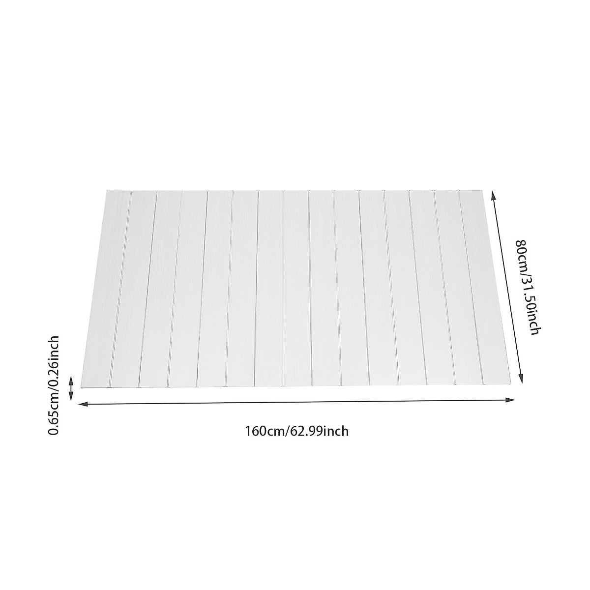 Foldable Bathtub Tray PVC Waterproof Bathtub Cover Dustproof Shutter Bath Lid 63x31.5 inch Foldable Anti-dust Bathtub Cover Bath Insulation Cover Fit Most Tubs for Home Bathtubs Bathroom SPA