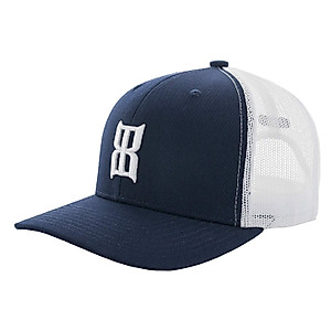 Bex Mens Steel Navy/White Cap Navy/White OS