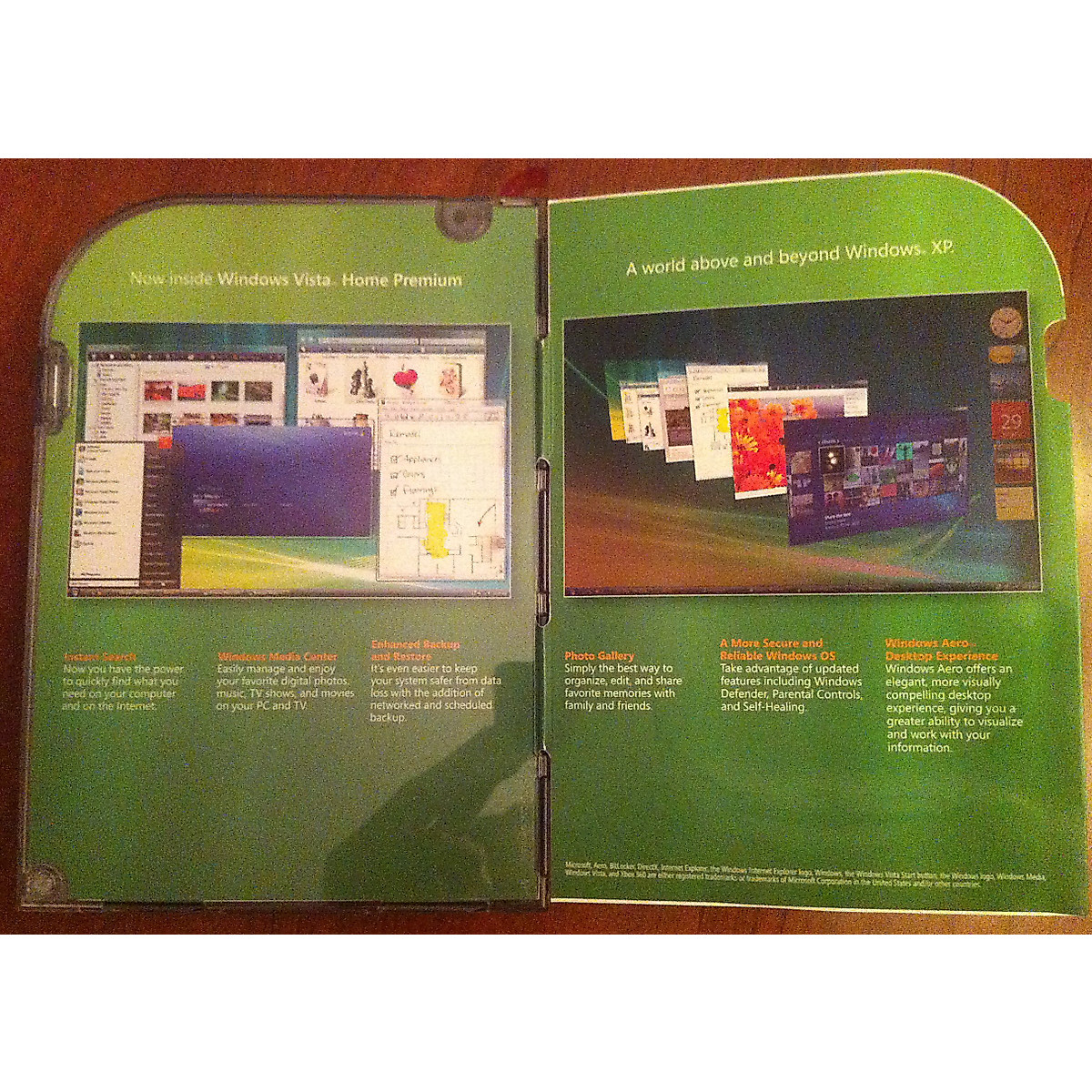 Microsoft Windows Vista Home Premium Upgrade DVD - Old Version