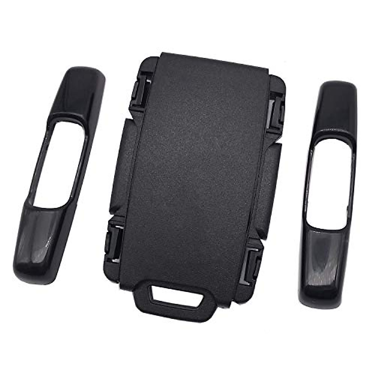 Smart Key Fob Case Shell Fit for Chevy Tahoe Suburban / GMC Yukon 2014 2015 2016 2017 M3N-32337100 Keyless Entry Remote Control Car Key Fob Cover Casing (Black)