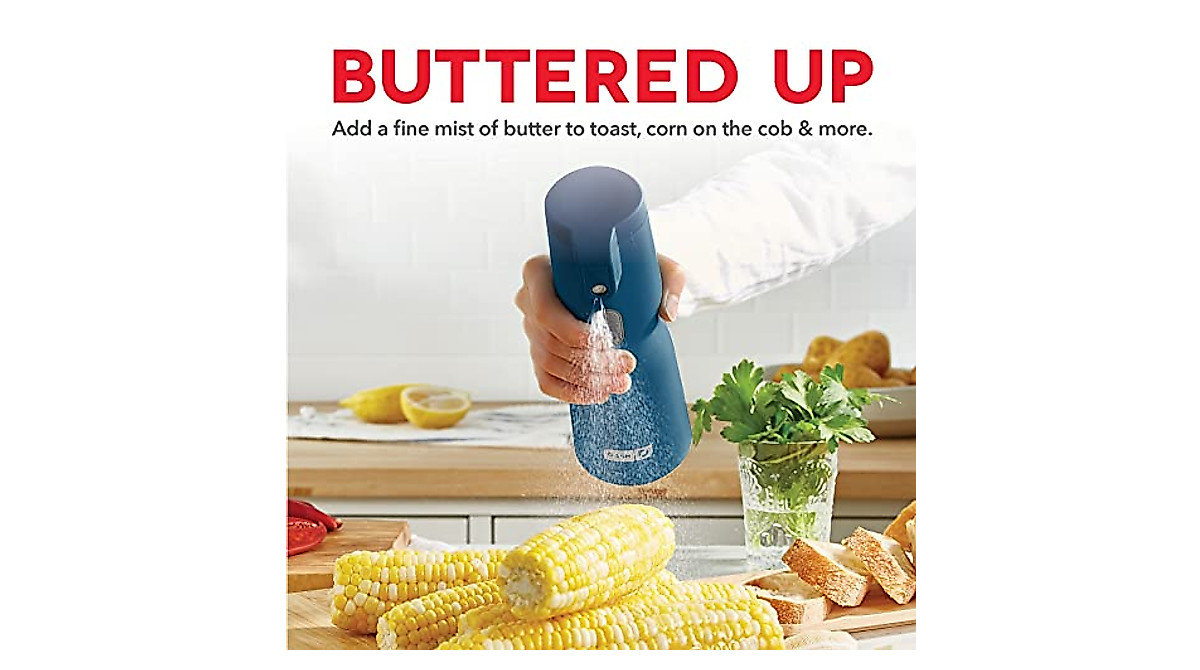 Dash Electric Butter Sprayer - Cordless Precision for Perfect Butter