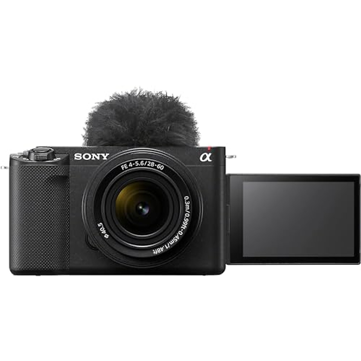 Sony Alpha ZV-E1 Full-Frame Interchangeable Lens Mirrorless Vlog Camera with 28-60mm Lens - Black Body