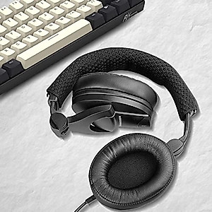 Gvoears Replacement Earpads Cushions for Sennheiser HD280 HD280 Pro HD281 HMD280 HMD281 Headsets Ear Pads, Professional Earpads Cushions, Soft Memory Foam and Premium Protein Leather(Black)