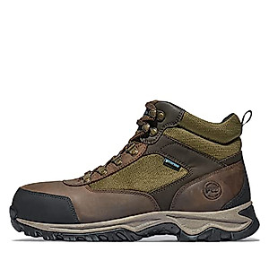 Timberland PRO Men's Keele Ridge Steel Safety Toe Waterproof Industrial Hiker Work Boot, Brown, 9