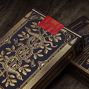 Monarch Playing Cards by theory11 , Blue, 3.5 x 2.5-Inch