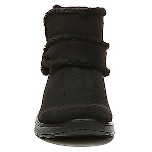 BZees Womens Glaze Ankle Boot, Black, 8.5 Wide US