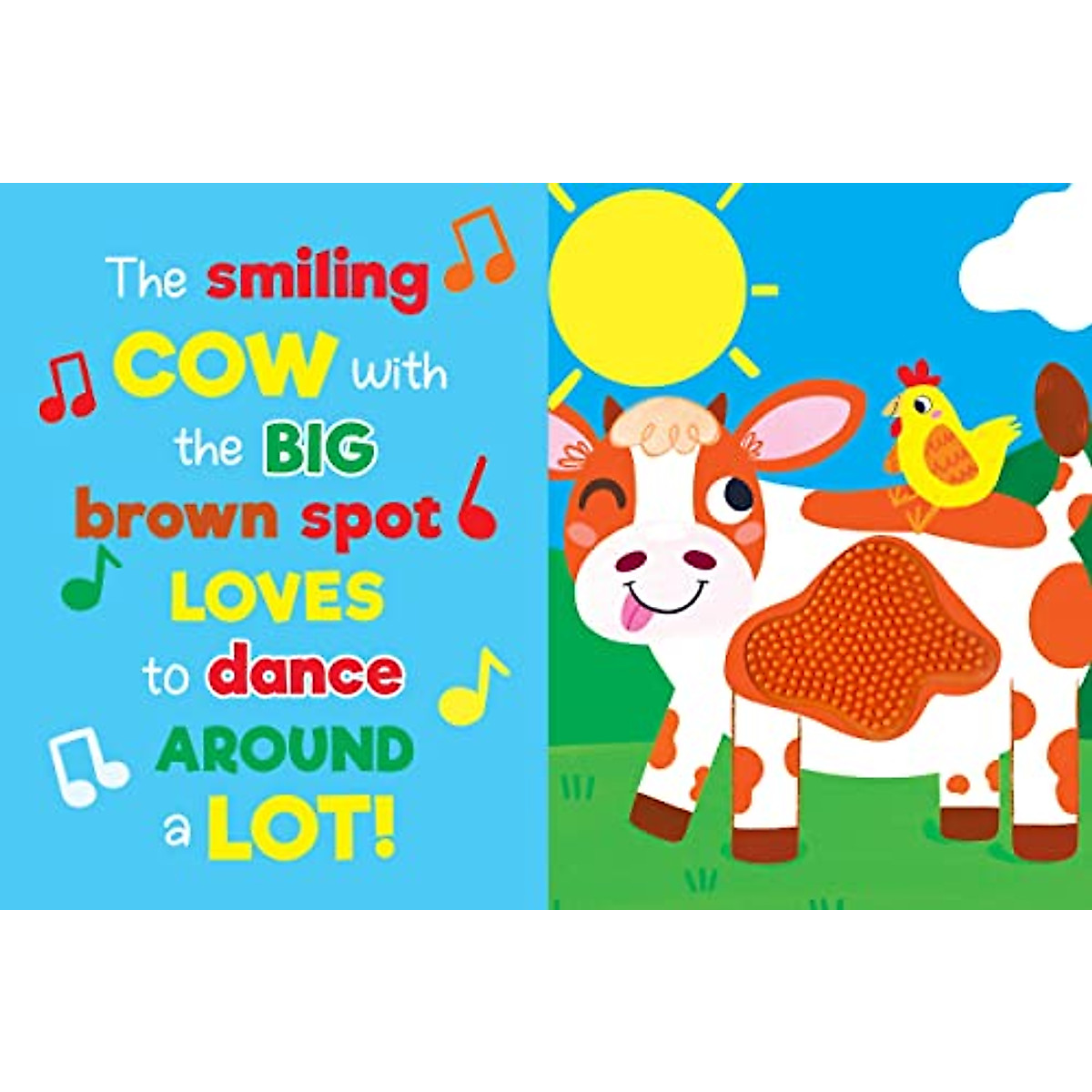 Funny Farm Animals - Silicone Touch and Feel Board Book - Sensory Board Book