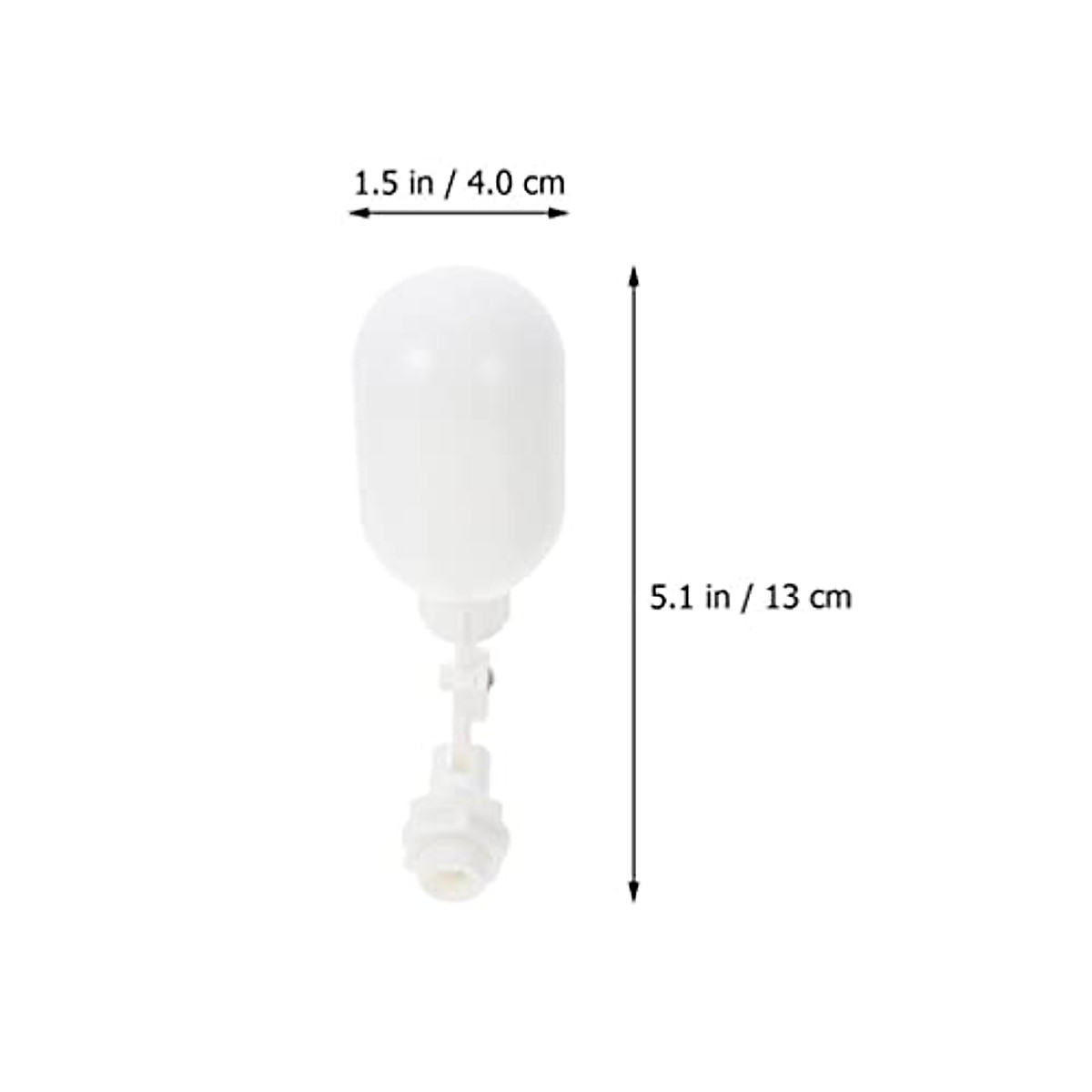 YARDWE Water Float Valve Plastic Water Balls Valves White: 3pcs Water Float Replacement Valves Automatic Waterer Bowl Fill Feed Tank Water Tank Accessories Water Filter Float Ball