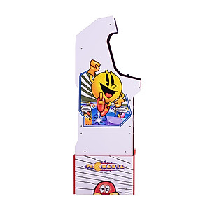 ARCADE1UP Pacmania Bandai Legacy Edition with Riser & Light-up Marquee Arcade Cabinet