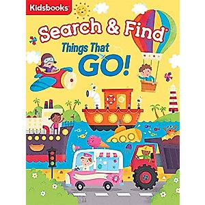 My First Search & Find: Things That Go!-A Perfect, Fun-Filled Way to Introduce Children to Vehicles and What they Do (My First Search & Find)