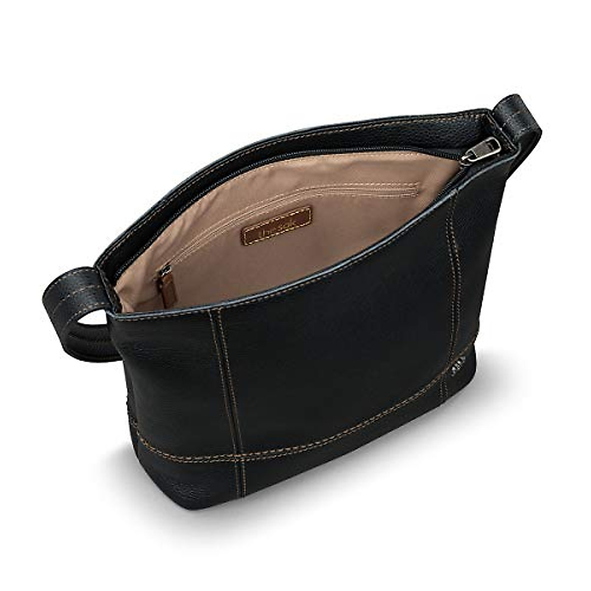 The Sak De Young Hobo Bag in Leather, Black