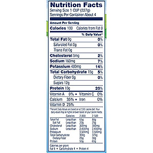 Stonyfield Organic Nonfat Yogurt, Plain, 32 oz.; Multiserving Yogurt Snack & Cooking Substitute