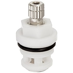 Danco 3J-1H/C Faucet Stem, For Use With Streamway Model Faucets, 1/2 in Dia Threaded, Plastic, White