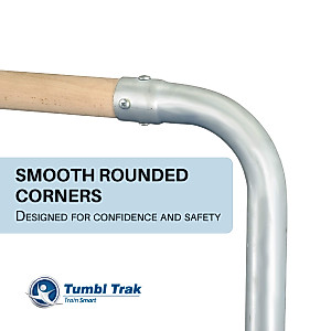 Tumbl Trak Adjustable Home Jr Kip Bar, Gymnastics Training Bar for Home and Gym, Purple