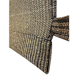 ALISUN Universal Pergola Canopy Top for 8-ft x 10-ft Pergola Structure - Brown (Canopy Fabric Top Only, Size: 196-inch x 88-inch) (Polyethylene (PE), Brown)