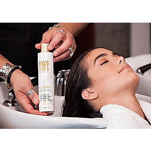 Rocco Donna Sulfate Free Moisturizing Shampoo for Damaged hair | Enhance Smoothing and Shine | Safe for Color treated Hair | 10 oz