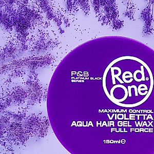 RedOne Aqua Hair Gel Wax Maximum Control Violetta 150 ml