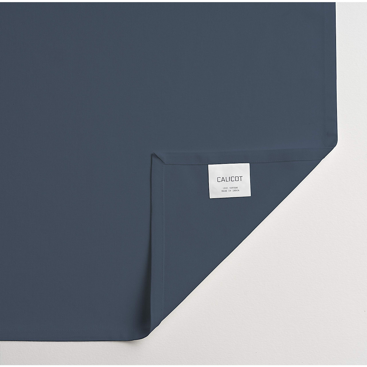 Cloth Dinner Napkins Cotton Washable Calicot 16x16 Inch Napkins Cloth|Absorbent Reusable Durable Decorative Set of 6 Table Napkins for Spring, Easter Decor,BBQ,Hotel &Outdoor Parties|Dark China Blue