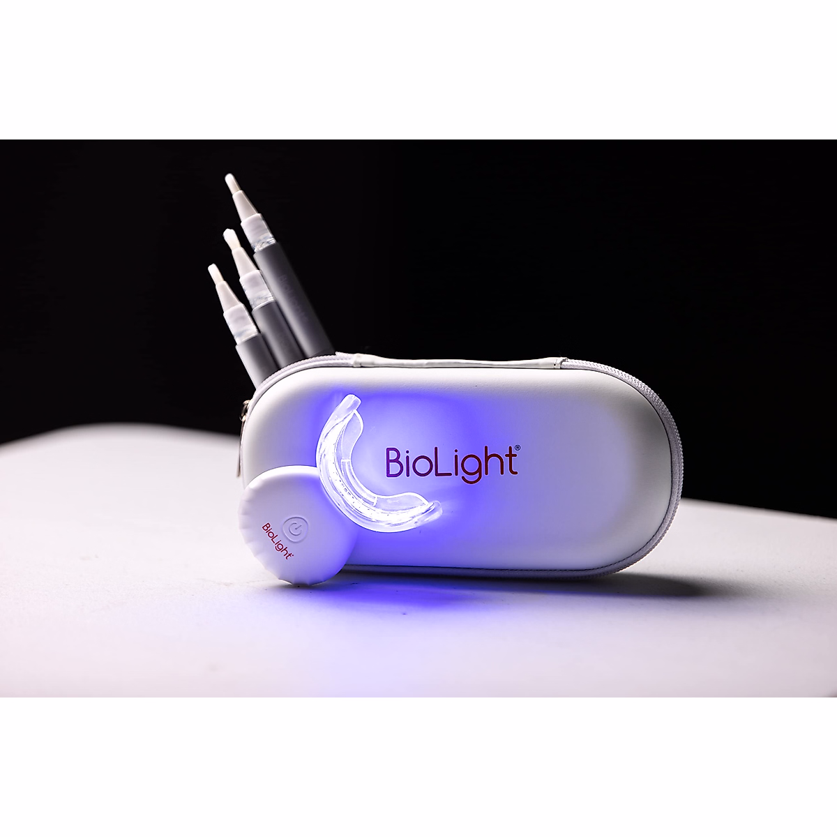BioLight Guardian+ Oral Care Device | Teeth Whitening Kit | Red & Blue LED Light Therapy