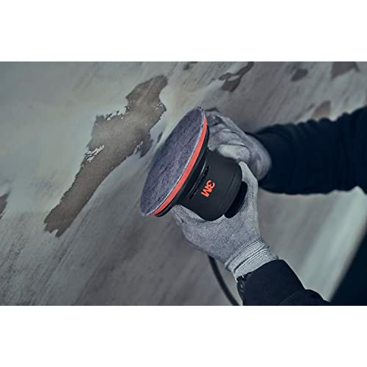 3M Random Orbital Sander, Xtract Pneumatic 88958, 6 in, Self-Generated Vacuum, 3/16 in Orbit, Ergonomic and Lightweight ROS, 209W Motor, Dust Extraction