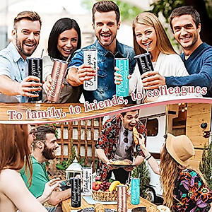 Thank You Gifts for Women Men, Thank You for Being Awesome Travel Tumbler 20 oz Graduation Appreciation Christmas Gifts for Friends Mom Wife Sister Coworker Pink Gold, Mint (Classic Color, 8)