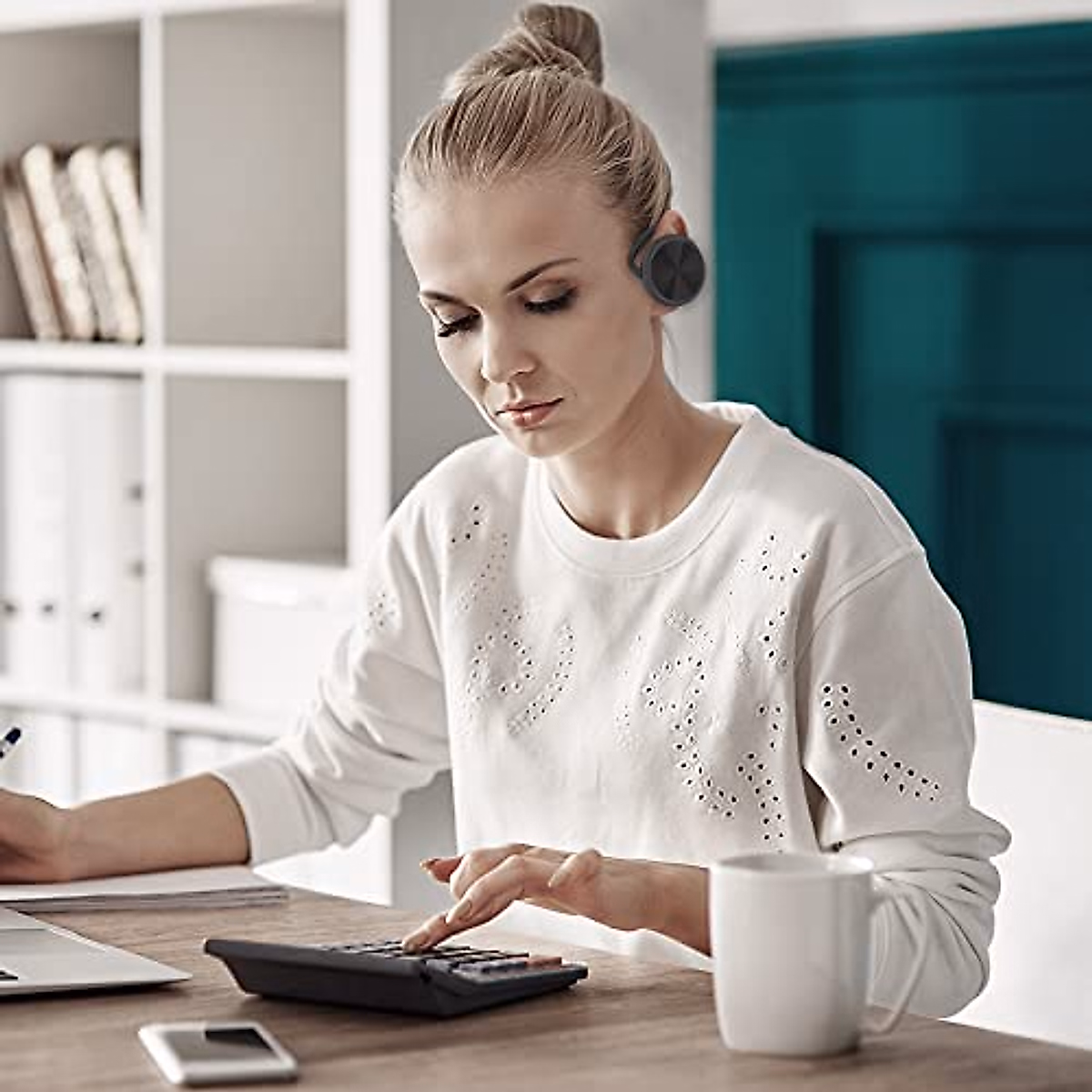 BESIGN SH03 Sports Bluetooth 4.1 Headphones, Wireless Stereo Earphones for Running with Mic for Wireless Music Streaming and Handsfree Calling, Up to 25 Hours Music time