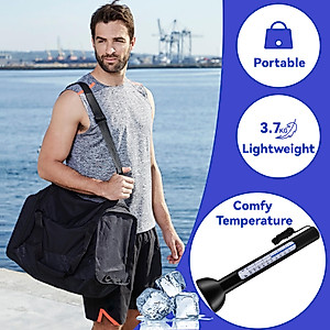 Ice Bath Tub for Athletes, X-Large 113 Gallons Ice Plunge Tub with Cover, Ice Pod Cold Bath Plunge Tub for Cold Water Therapy and Recovery, Thicken Cold Tub Ice Baths at Home & Outdoor