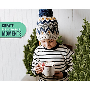 Speckled Campfire Style Mugs - Set of 6-14 oz - Cozy Colors -Coffee Cups - Camping Coffee Mugs - Ceramic | Enamel - Use for Tea/Hot Drinks