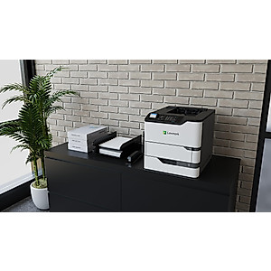 Lexmark MS820 MS821dn Laser Printer - Monochrome - 1200 x 1200 dpi Print - Plain Paper Print - Desktop - 55 ppm Mono Print - A6, Oficio, Envelope No. 7 3/4, Envelope No. 9, B5 (JIS), A4, Legal, A5, Le