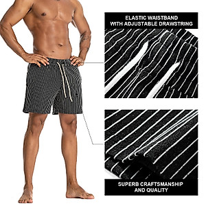 FIROTTII Mens Workout Sweat Shorts 5 Inch Inseam Short Cotton Casual Gym Athletic Running with Drawstring Pockets Sweat Shorts for Men (Black)