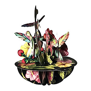 Santoro Pirouettes PS047 Hummingbirds 3D Pop up Card