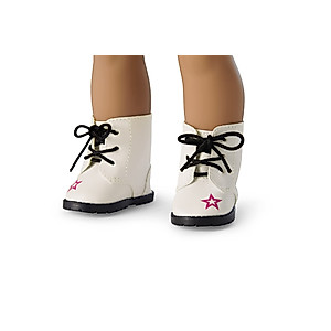 American Girl Truly Me 18-inch Doll #120 with Hazel Eyes, Dark-Brown Hair w/Highlights, Tan Skin, T-shirt Dress, For Ages 6+