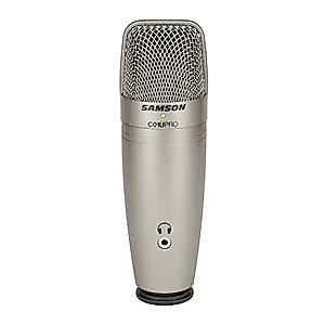 Samson 29/C01UPRO USB Microphone, Silver