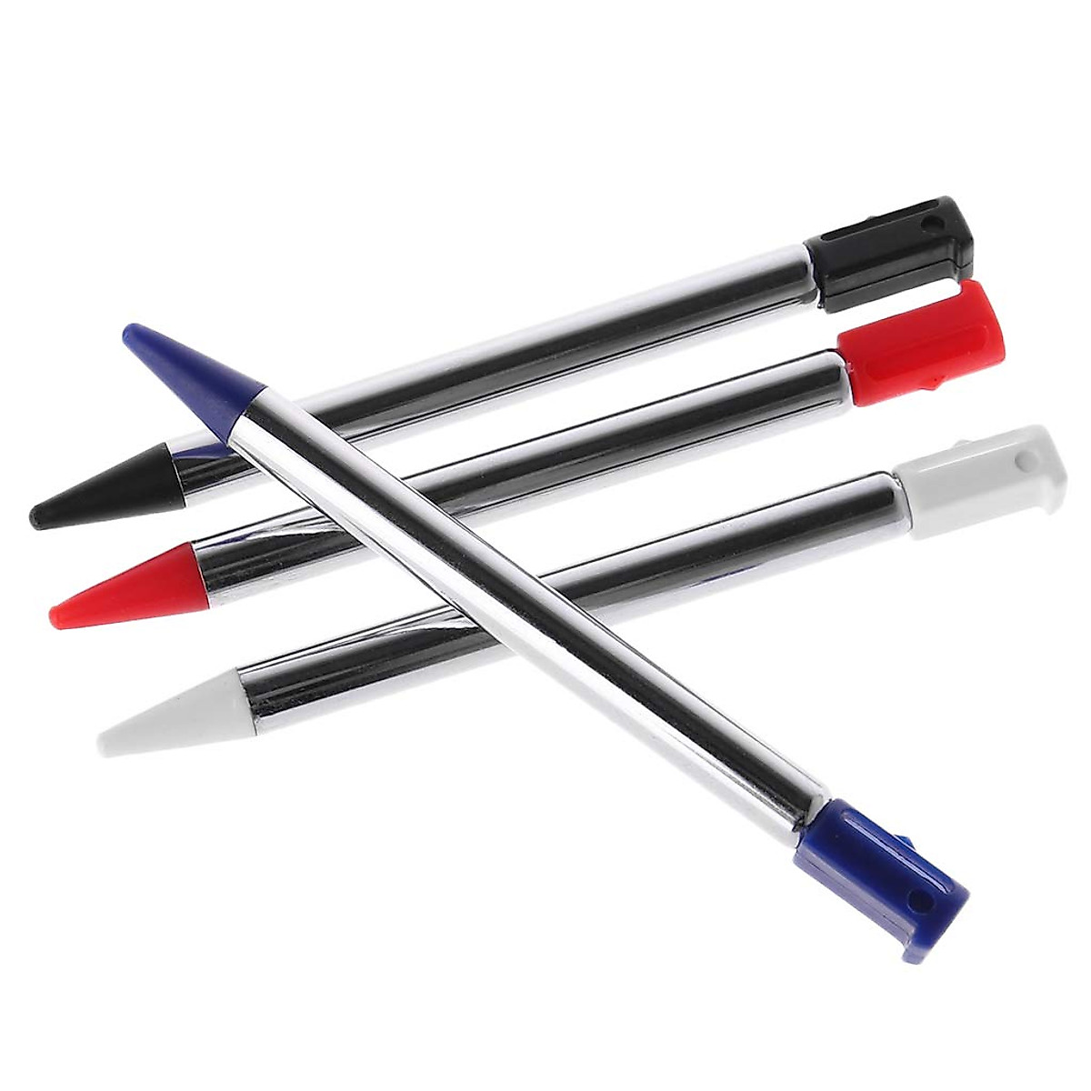 jackyee Short Adjustable Styluses Pens for 3 Extendable Styluspen Retractable Stylus Black