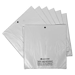 Snap-N-Store Vinyl Records Sleeves, Pack of 25 (SNS02073)