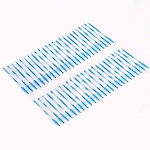 Soft Back Brush Disposable Eyelash Tool Crystal Applicator Gloss Make Up Brush 50Pcs Brush Korean Makeup