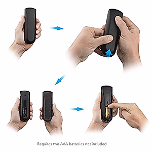 PDP Universal PS5/PS4 Media Remote Control, Playstation Gaming Remote Compatible with Sony Playstation 5 and Playstation 4, Bluetooth Detection for up to 4 Devices, TV Power/Input/Volume Controls