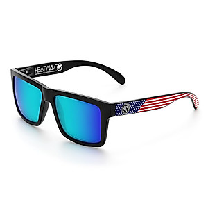 Heat Wave Visual Vise Sunglasses In Stars and Stripes Customs