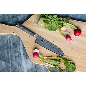 Miyabi Black 5000MCD67 5.5-inch Santoku Knife