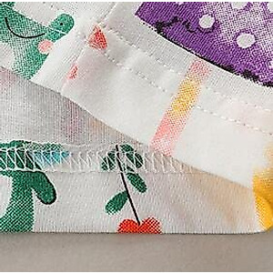 warmstraw Infant Girls A-line Summer Dress Sundress Clothes Outfits Cotton Princess Cartoon Comfort Dresses Beach Holiday Skirt Animal Pattern 2-3T