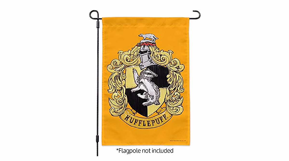 Hufflepuff Garden Flag - Official Harry Potter Decor