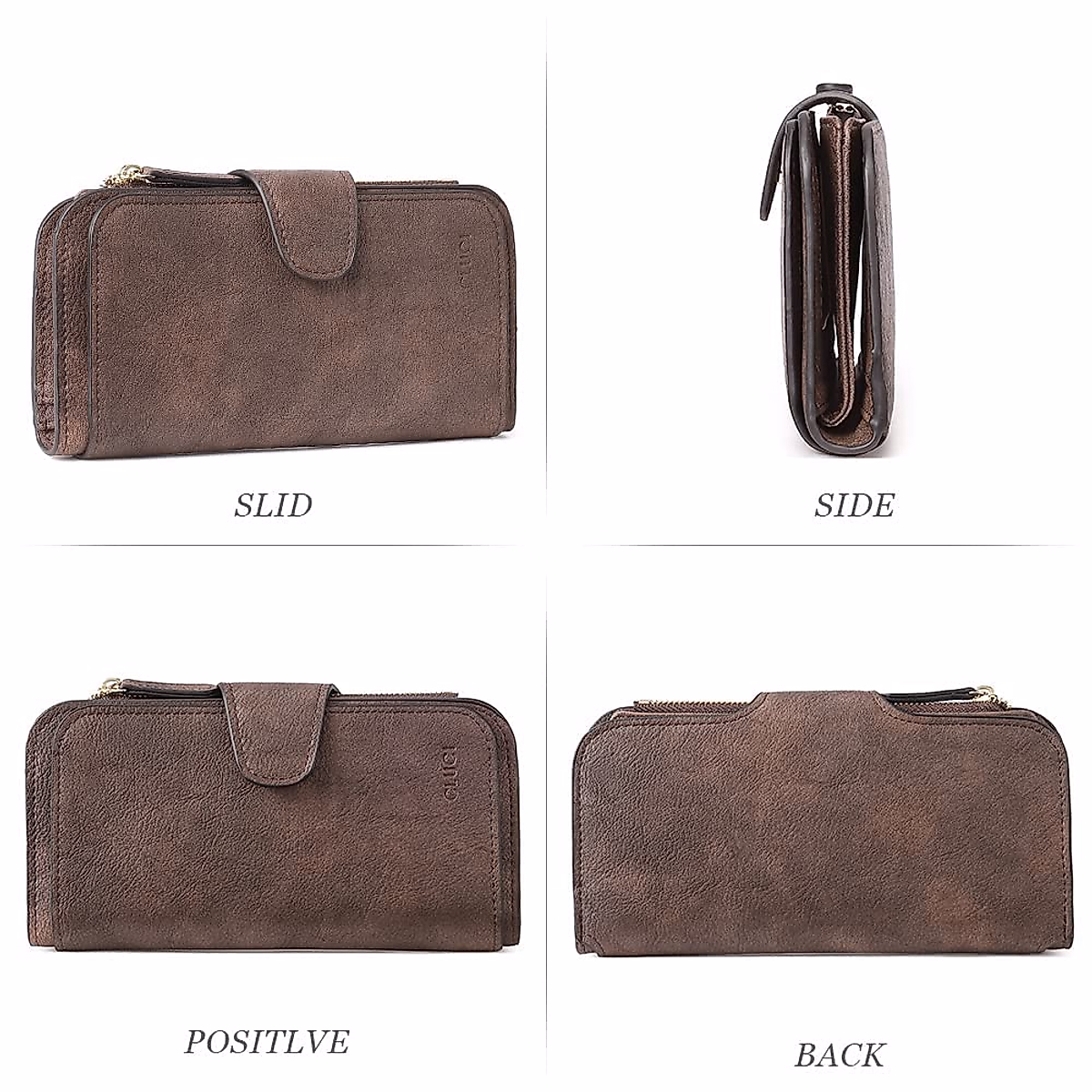 CLUCI Women Backpack Bundles with Wallet